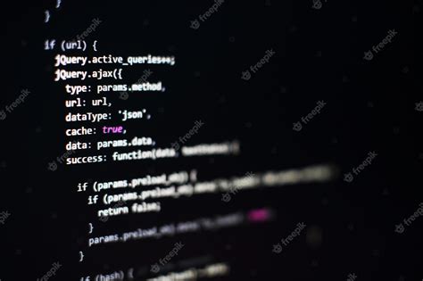 Premium Photo Software Developer Programming Code Abstract Computer