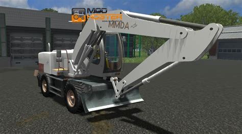 FS2011 Liebherr Excavator v Exevators Mod für Farming Simulator 2011