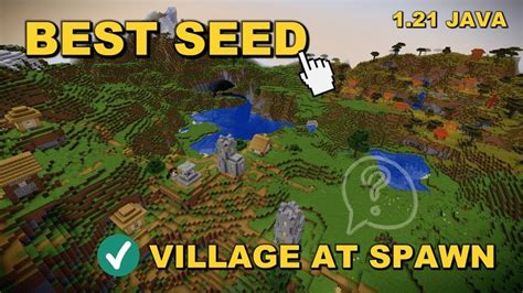 6 Best Minecraft Seeds Village At Spawn 1 21 In 2025 Cool Minecraft Seeds Spawn 1 Minecraft Seed