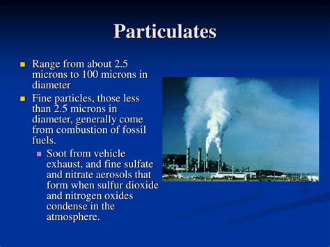 Ppt Particulate Air Pollution Powerpoint Presentation Free Download