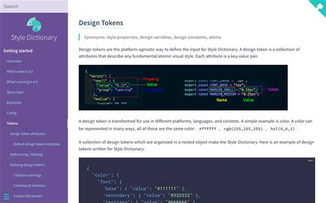 Style Dictionary Design Tokens Fountn