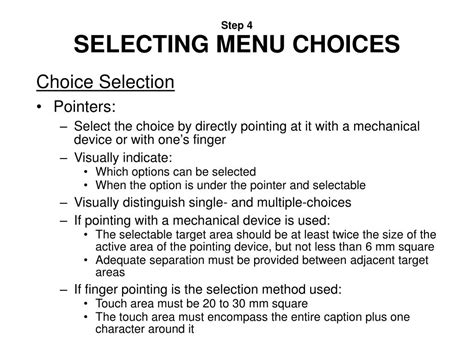 Ppt Step 4 Develop System Menus And Navigation Schemes Powerpoint