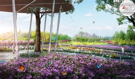 生态科普园 专类植物园 盆景园 花海旅游新门户新地标某大型滨江公园景观规划