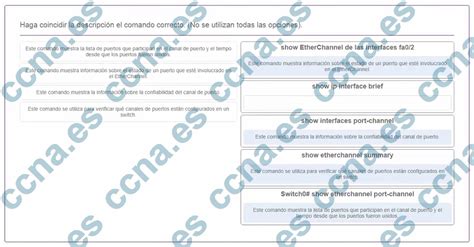 CCNA V Capítulo Examen Español
