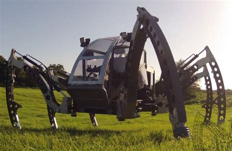 Inside Mantis A 2 Ton Hexapod Robot With A Linux Brain