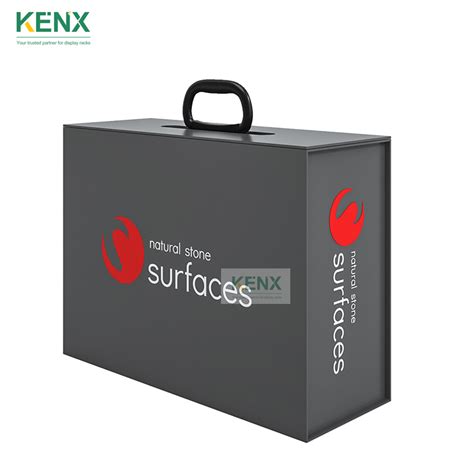 Portable Ceramic Tile Sample Cases Customized Tile Display Solution