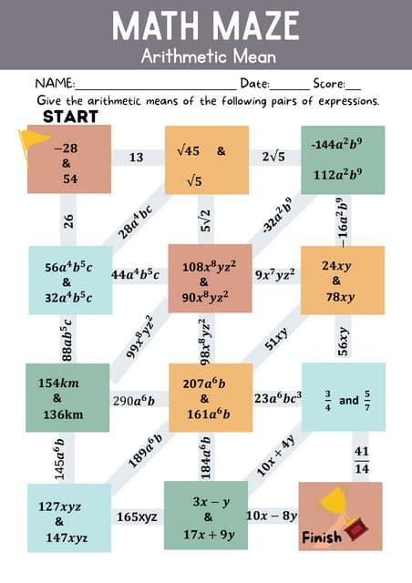 Arithmetic Means Pptx