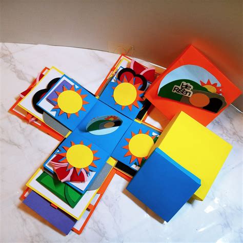 Exploding Box SVG Layer Easter Design He Is Risen Pockets And Scrapbook Cards Etsy