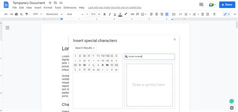 How To Add Roman Numerals On Google Docs PresentationSkills Me