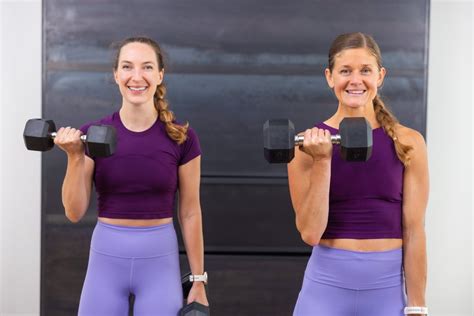 10 Minute Beginner Dumbbell Workout Video Nourish Move Love Future