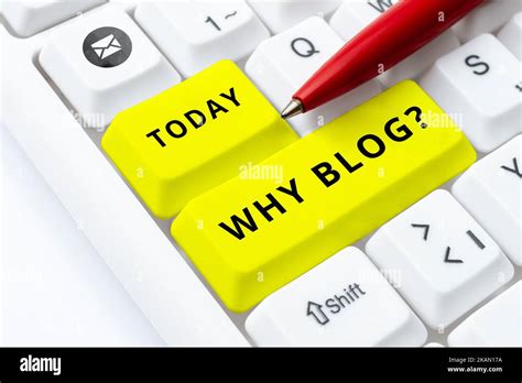 Text Caption Presenting Why Blogquestion Word Written On Computer