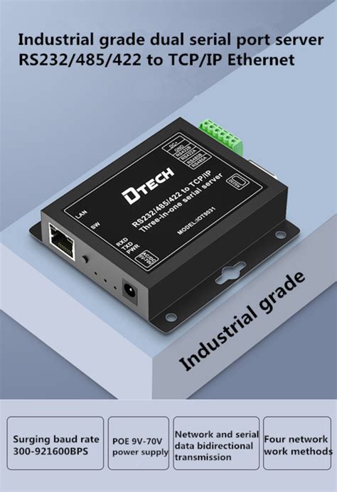 Buy Wholesale China Rs232 422 485 To Tcp Ip Three In One Serial Port