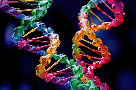 Premium Ai Image Dna Strand Generative Ai