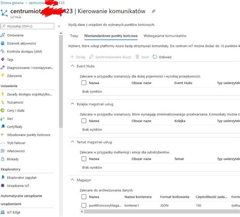 Azure Iothub Newly Added Routing Enpoint Queue Is Not Available On List Stack Overflow