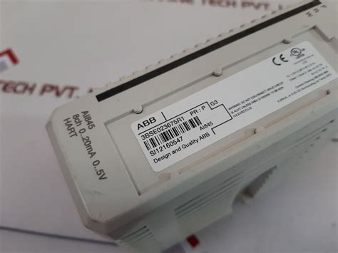 ABB AI845 ANALOG INPUT MODULE 3BSE023675R1 Aeliya Marine