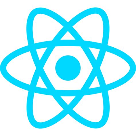 React JS Icon SVG Vector PNG Free Download UXWing