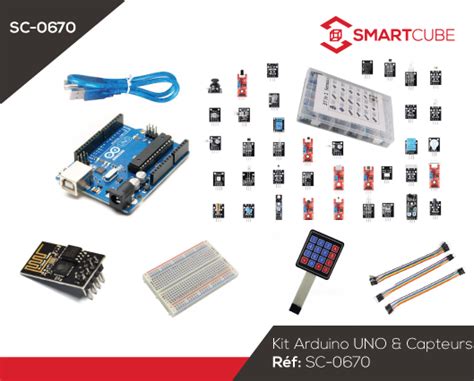 Kit Arduino Uno Capteurs SMART CUBE