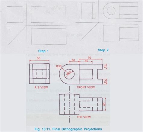 Freehand Sketching Of Multiple Views From Pictorial Views Engineering Graphics Eg