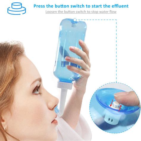 Neti Pot Sinus Rinse Nasal Wash Salt Rinse Allergic Rhinitis Relief Nose Wash Bottle Cavity