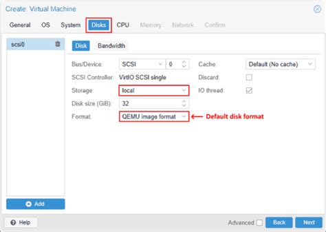 Using The Qcow2 Disk Format In Proxmox 4sysops