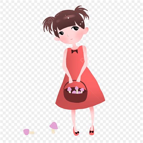 색상 창조적 인 봄 일러스트 피크닉 귀 피크닉 버섯 Png 일러스트 및 Psd 이미지 무료 다운로드 Pngtree