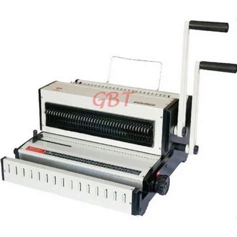 2 In 1 Wiro Binding Machine Wr 2018 F S 2 1 And 3 1 At ₹ 21000 Piece Wire Binder Machine In