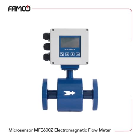 Microsensor Mfe600z Electromagnetic Flow Meter Famco