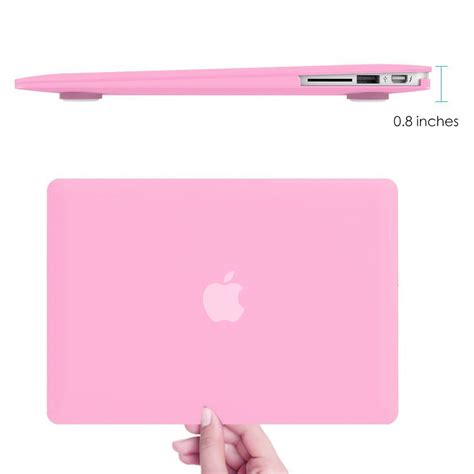 Frosted Shell Hard Case Apple MacBook Air 13 Inch Pink