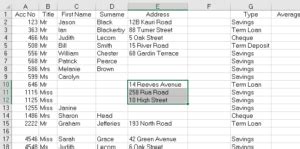 VBA Current Region Automate Excel