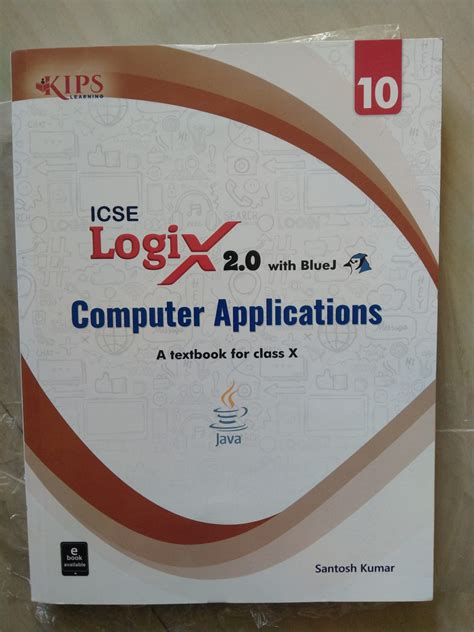 Buy Kips Icse Logix Computer Application Class 10 Bookflow