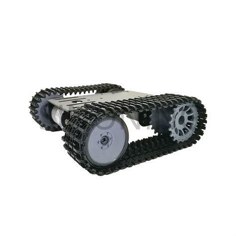Smart Tank Chassis Tracked Chassis Remote Control Platform With Dual Dc