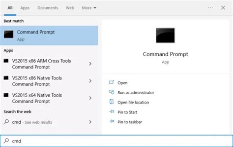خط فرمان Command Prompt Cmd را چگونه باز کنیم ؟ آدرس دهی آسان