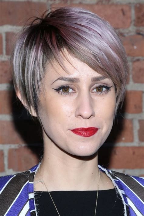 Side Swept Bangs With Choppy Layers