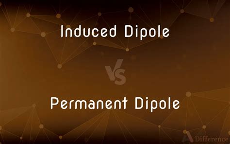 Induced Dipole Vs Permanent Dipole — Whats The Difference