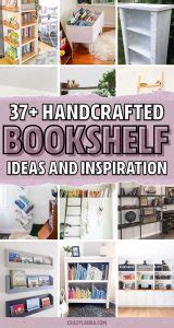 Best DIY Bookshelf Ideas Tutorials For