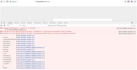Firebase Angularfirefirestore Using Maximum Backoff Delay To Prevent