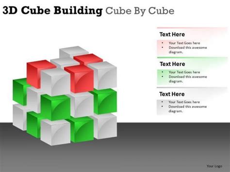 Build Business With Blocks PowerPoint Slides And Ppt Diagram Templates