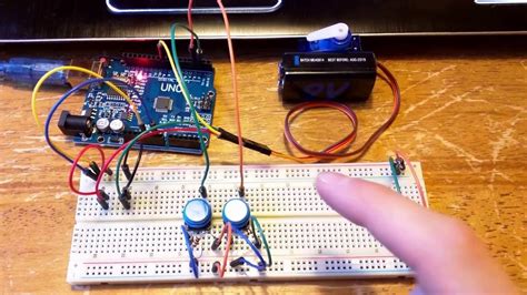 Arduino Servo Button Control Youtube