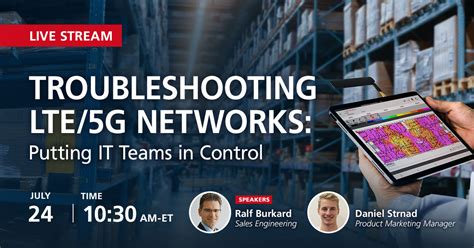 Troubleshooting Lte 5g Networks Webinar