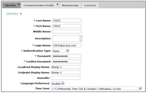 Avaya Session Manager Configuration For Tesira Using Tesira Software Biamp Cornerstone