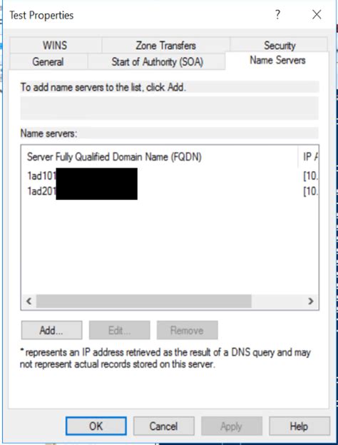 Powershell Get Dnsserverresourcerecord Seemingly Returning All Name Servers In Programming