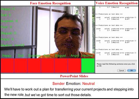 The Main Researcher In Task 4 The Affective Computing Software Download Scientific Diagram