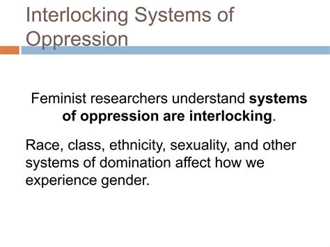 Feminist Theory Ppt