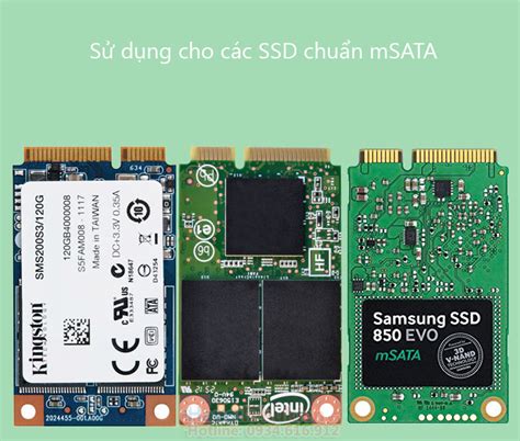 Cách phân biệt ổ cứng SSD MSATA, M2 SATA, M2 NVME, MICRO SATA