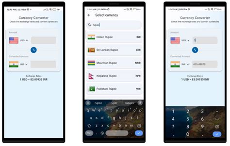 A Currency Converter App Made Using Flutter And Provider