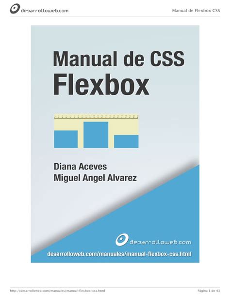 flexbox css guía completa pdf red mundial internet y web