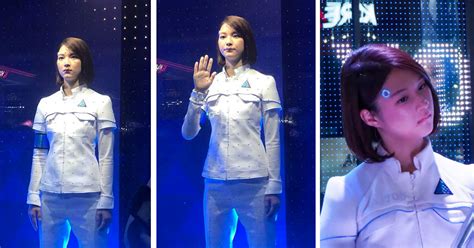 เหมือนหยั่งกับมนุษย์จริงๆ แอนดรอยด์สาวสวย อยากลองจับเพื่อให้แน่ใจ Yabai Japan