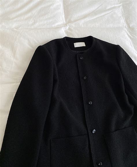 킨다베이지 오늘출발 비엔나 하프 트위드 자켓 2color