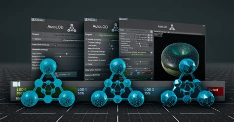 Autolod Mesh Decimator Utilities Tools Unity Asset Store