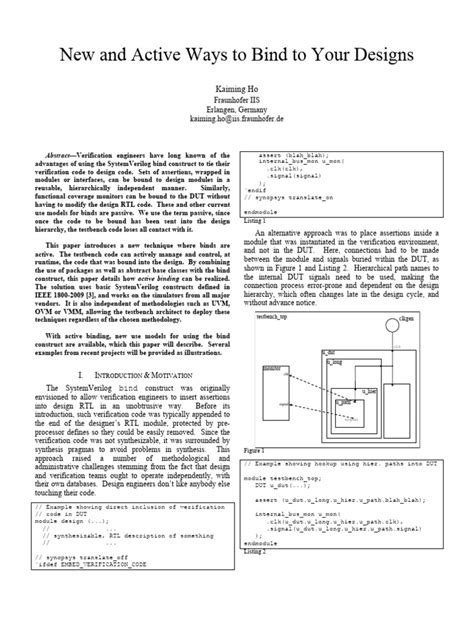 New And Active Ways To Bind To Your Designs Pdf Class Computer